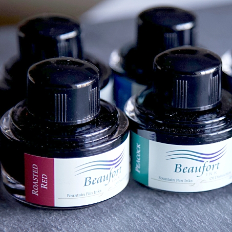 Fountain pen ink - available in bottles, cartridges and trial packs